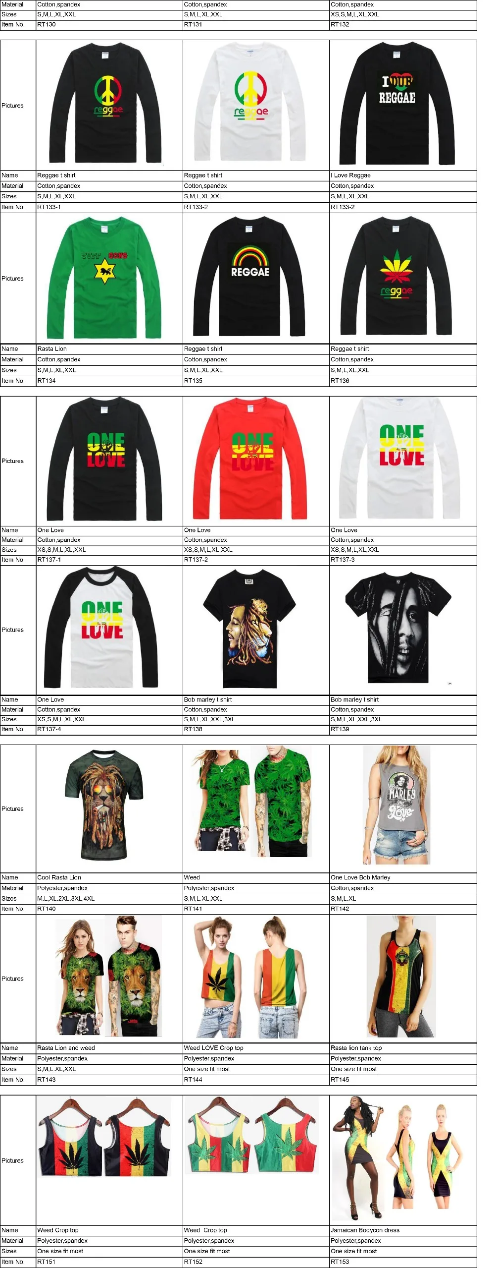 New Fashion Rasta Dress Reggae Wear Clothing - Buy Rasta Clothing,Rasta ...