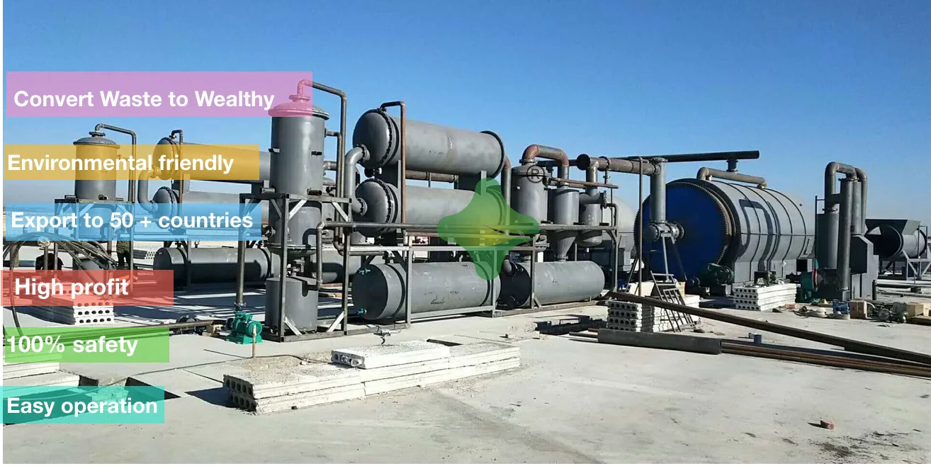 Advanced Waste Plastic Converting Machine to Diesel Fuel Oil