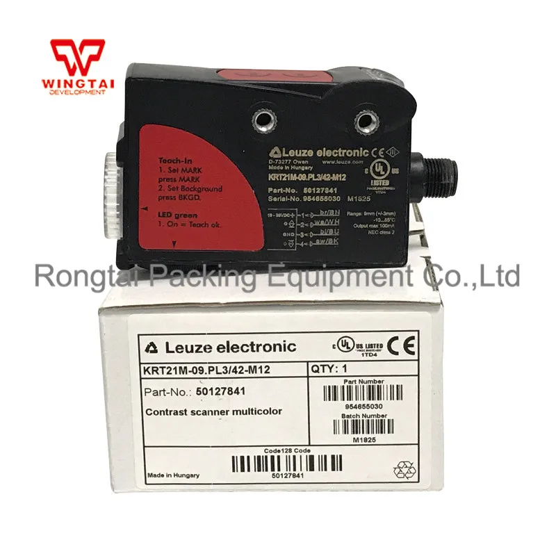LEUZE KRT21M-09.PL3/42-M12 Color Photoelectric Eye Sensor