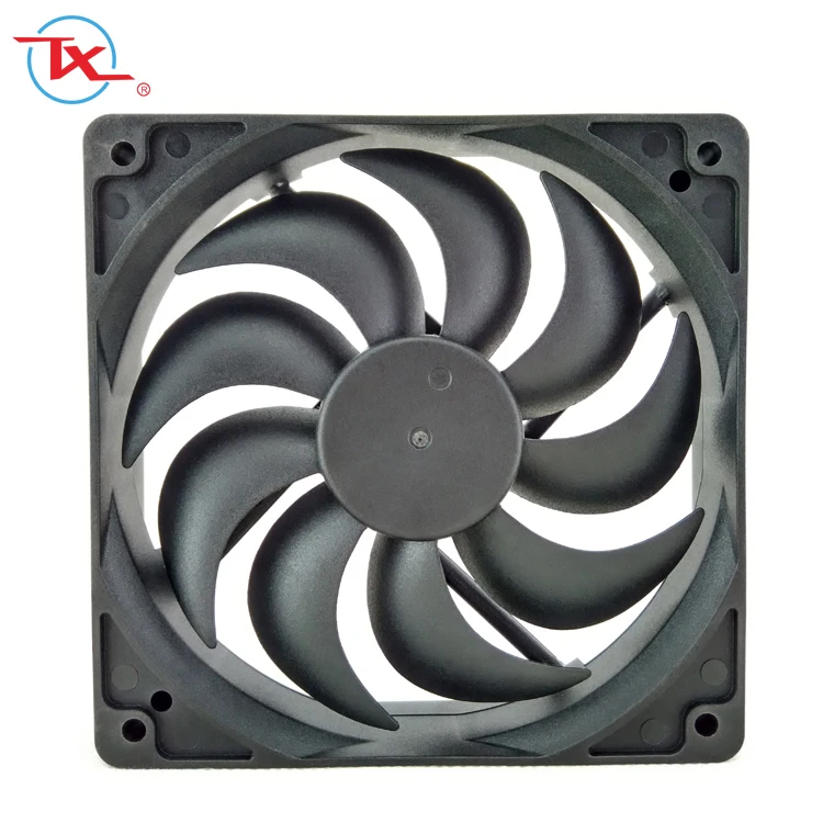 12v24v 120mm Dc Brushless Computer Cooling Fan 12025 120x120x25mm Pc ...