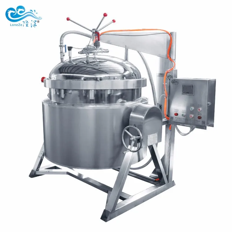 High-productivity Vacuum Jacketed Kettle for Jam & Fruit