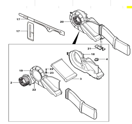 Genuine Rear Heater Assy For Ford Transit V348 Dc19 18k463 Ac - Buy ...