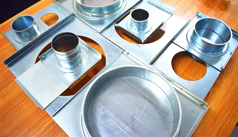 Newly Galvanised Pneumatic Blast Gate - Buy Pneumatic Slide Gate For 4 ...