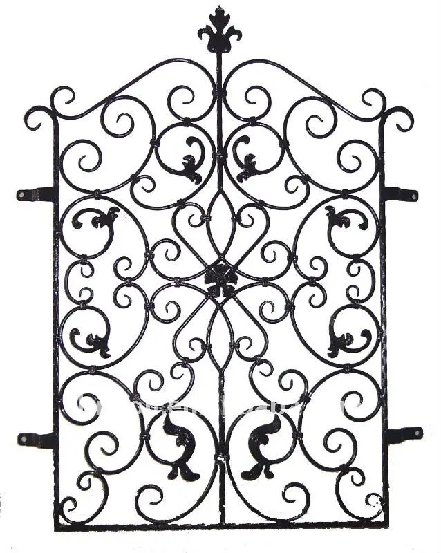 Forged Steel Windows Railing Design - Durable & Elegant