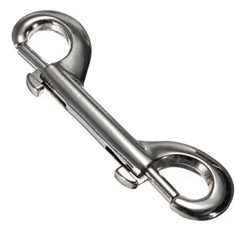 Zinc Alloy Double End Spring Snap Hook Heavy Duty Double Sided Hook ...