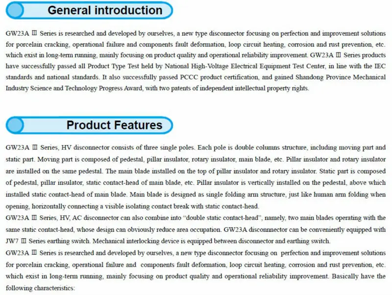 220kv Substation Semi Pantograph Type 3 Phase Isolator Switch Price ...