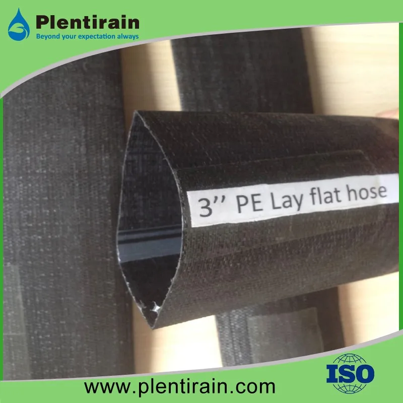 Flexible Reinforced Layflat Hose Anti-uv Pe For Drip Irrigation Main ...
