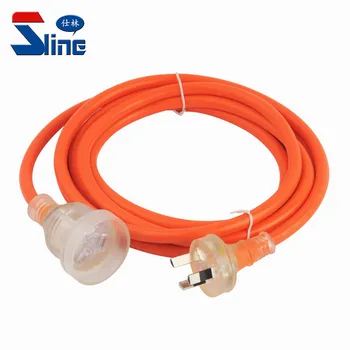 Australia Heavy Duty Transparent Power Extension Leads With Neon Light ...
