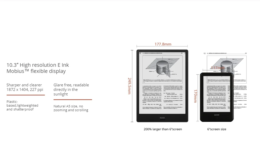 Best Black and White Color Hot Sale 10.3'' Note Remarkable EBook ...