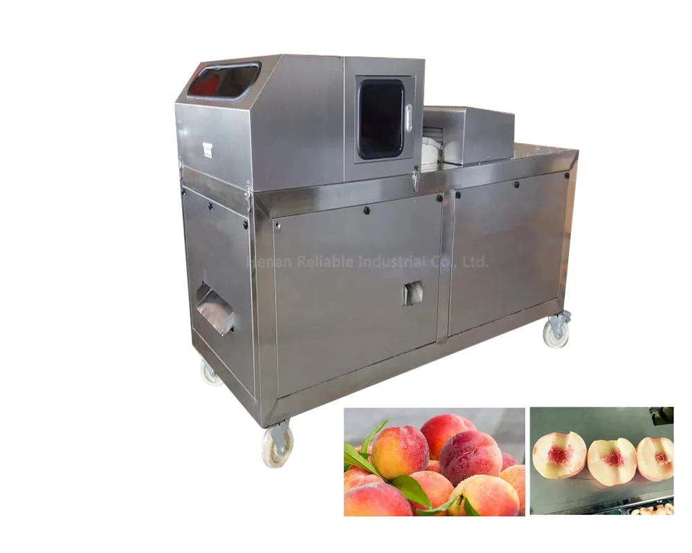 Automatic Peach Seed Removing Machine for Sale - 1 Year Warranty