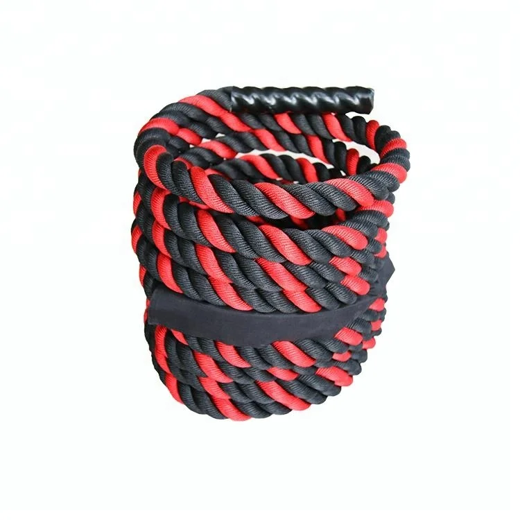 Colored Battling Ropes for Gym Exercise - Durable & Versatile