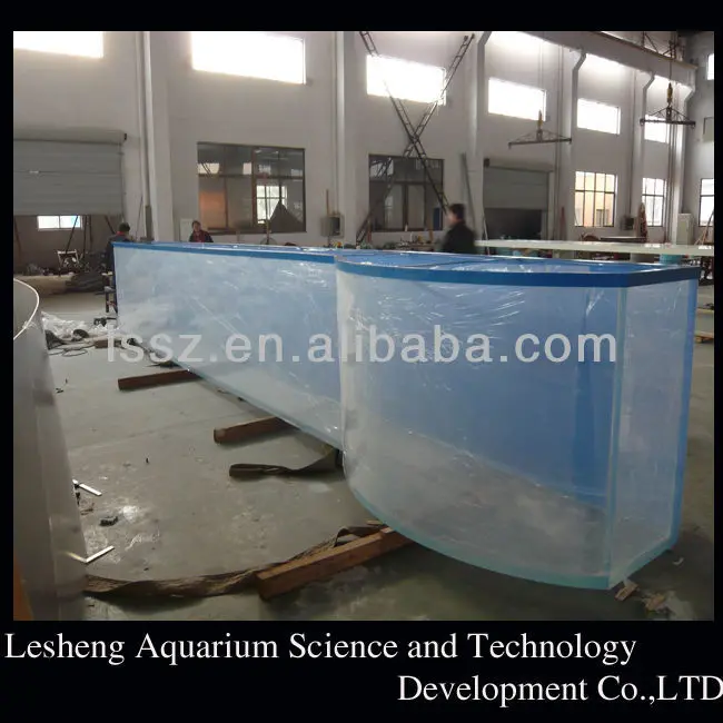 Custom 500L Large Round Acrylic Fish Tank Aquarium - Eco-Friendly ...