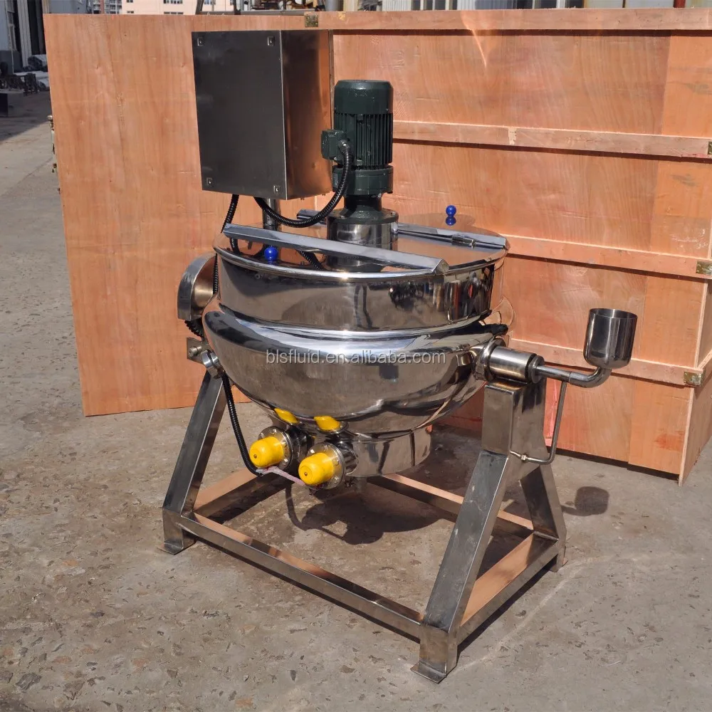 Stainless Steel Electric Tilting Cheese Cooker Mixer,Cheese Cooker ...