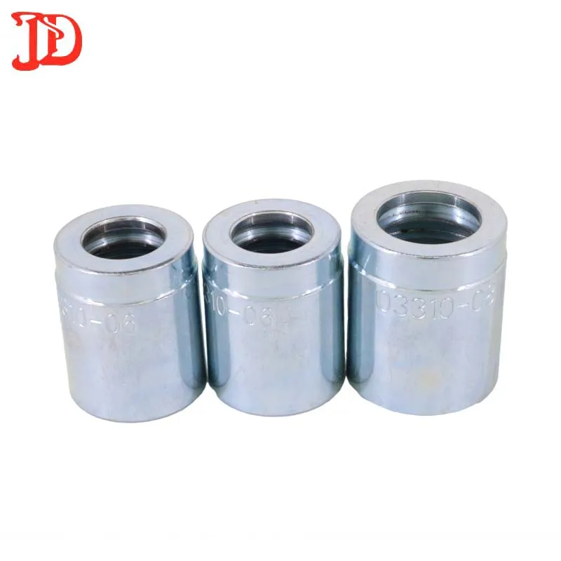 03310-06 SAE 100 R2AT /EN 853 2SN液压软管镀锌碳钢套圈| Alibaba.com