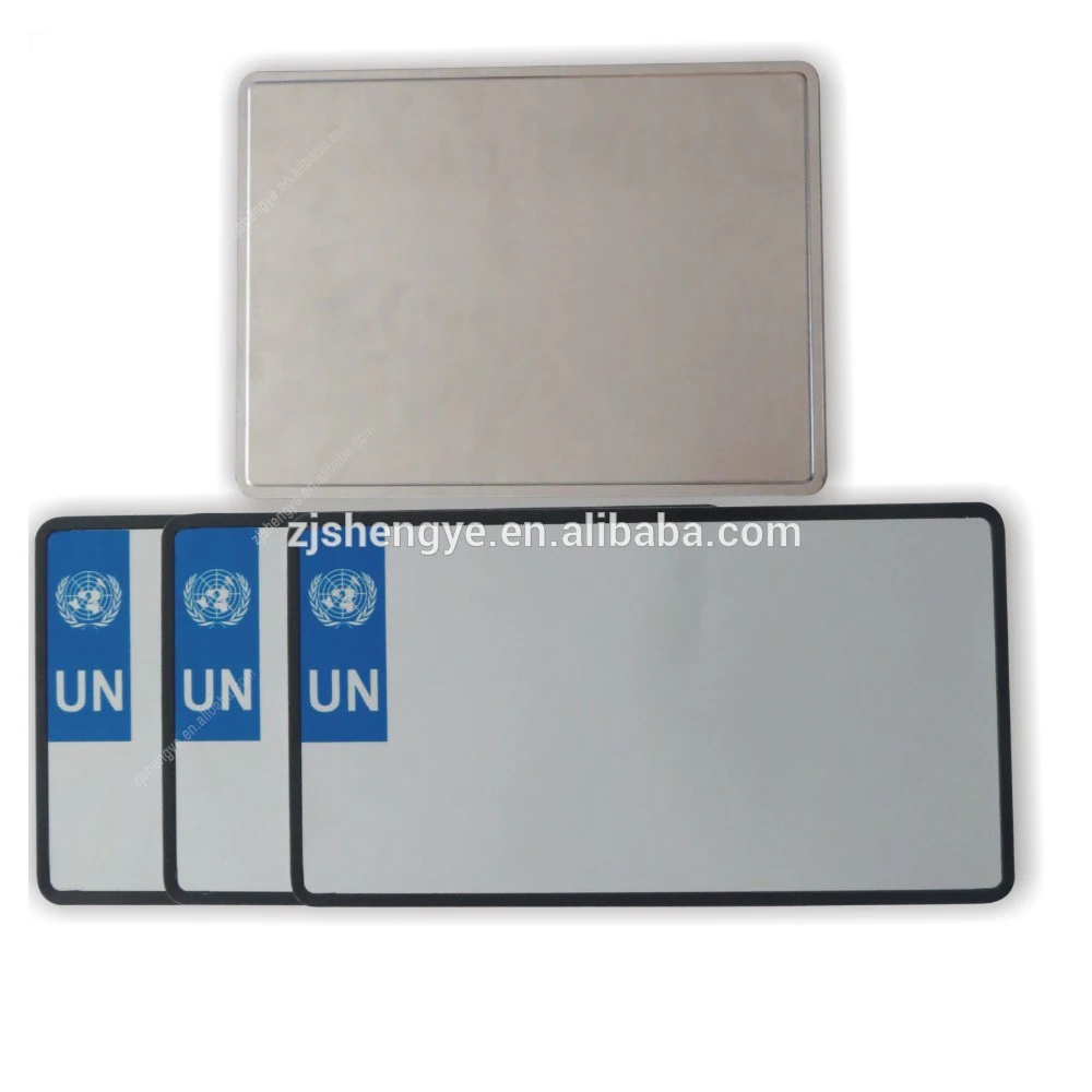 Factory custom License Customized Color Plate aluminum sheet metal ...