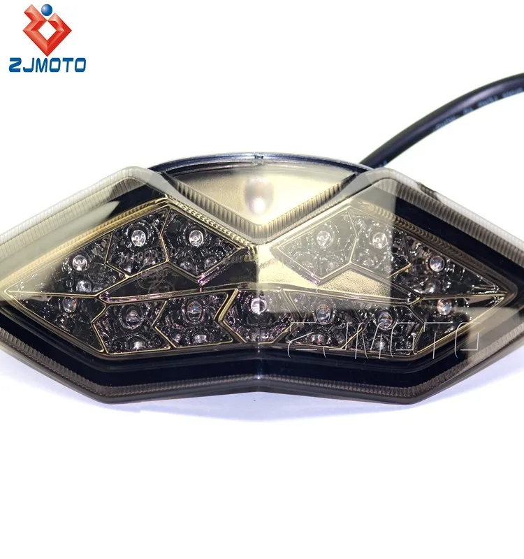 Led Tail Light With Turn Signals Smoke Lens Fiberglass Tail Light For ...