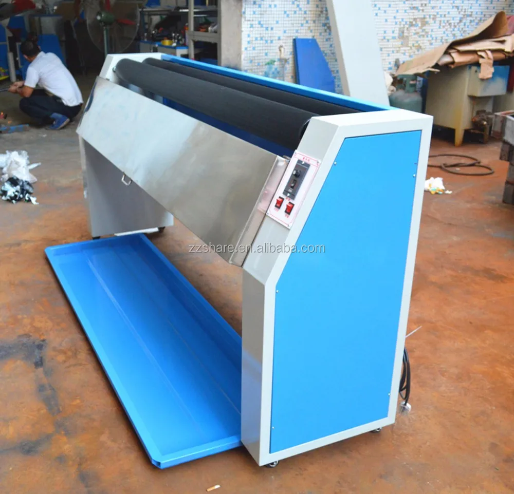 Mini Knitted Fabric Shrinking Shrinkage Belt Reel Steam Setting Machine ...