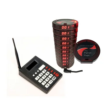 Customer Numbering Pager Beeper System With One Year Warranty For ...