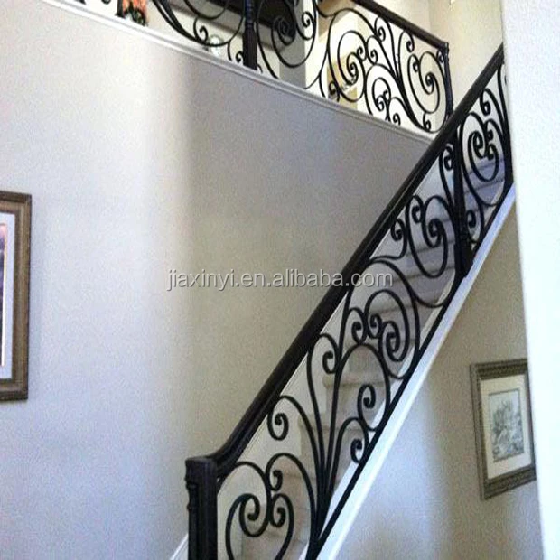 Art Wrought Iron Railing Designs - Simple & Customize