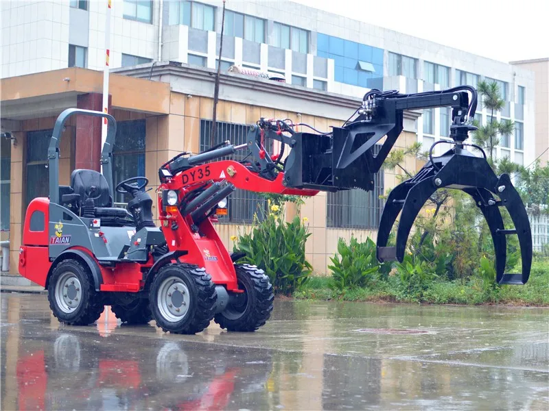 Articulated Loader Dy35 Rotating Log Grabber Agricultural Machinery ...