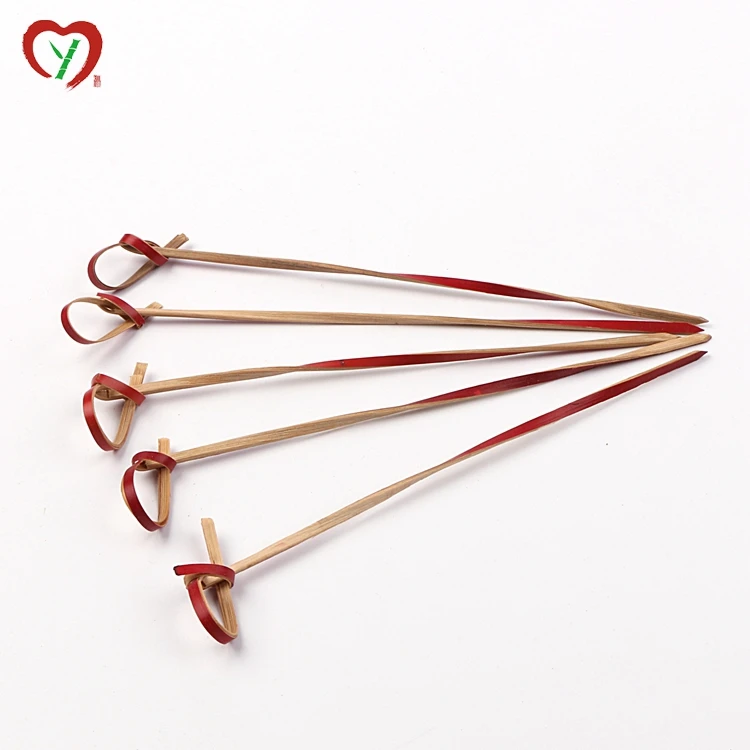 Wholesale Eco-friendly Bamboo Looped Ring Cocktail Skewer,Flexible ...