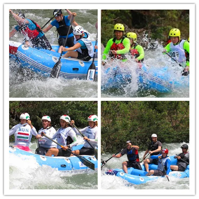 Barco De Rafting Rojo,Balsa De Río,Bote Inflable - Buy Barco De Rafting ...