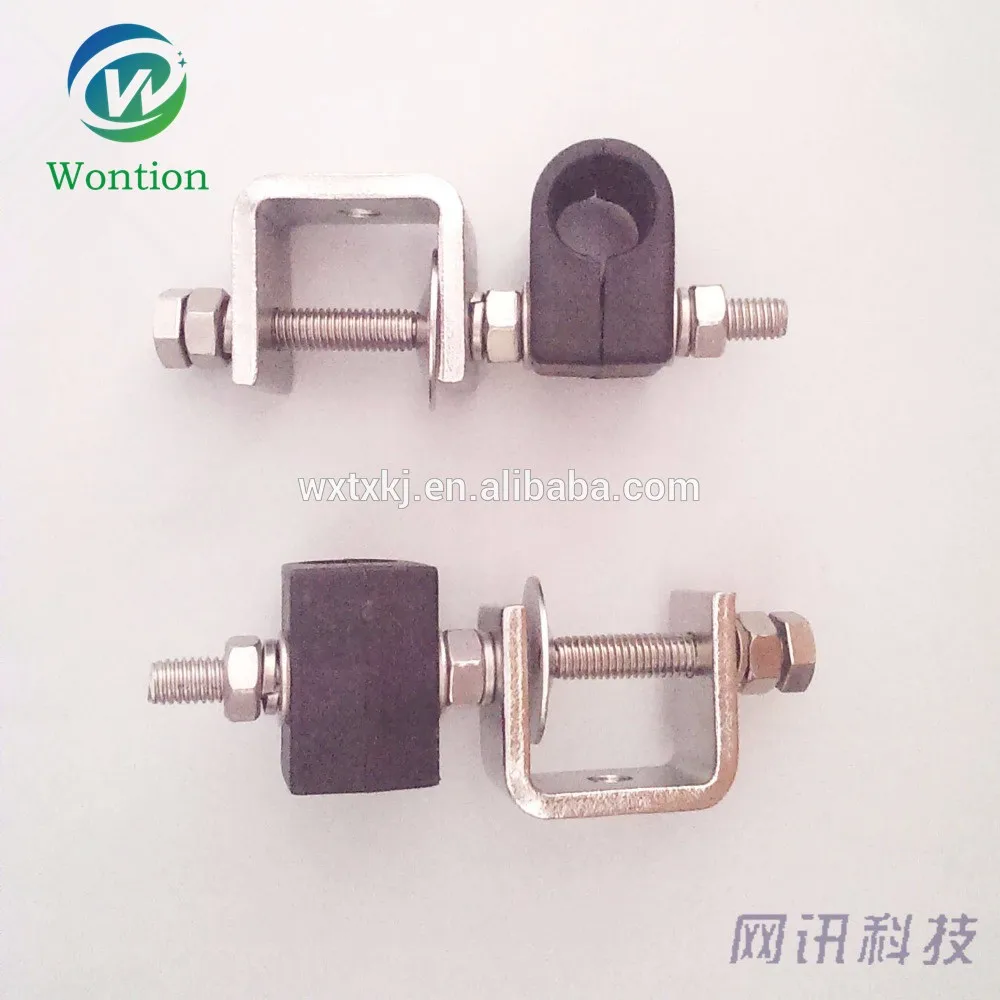 Stainless Steel Single-hole One-way Cable Clamp For 1/2 Inch Cable ...