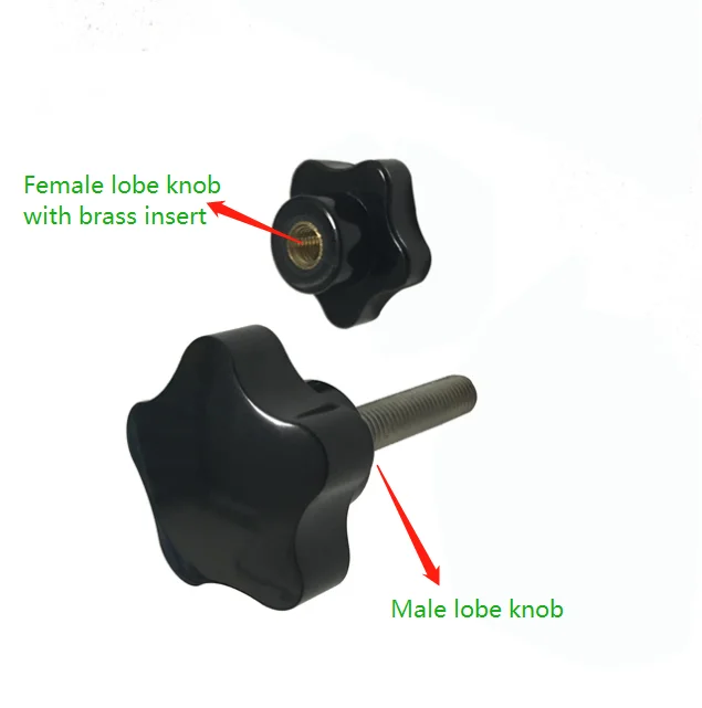 High Quality Lobe Knobs Through Hole Handle Knobs Grip Clamping Handle ...