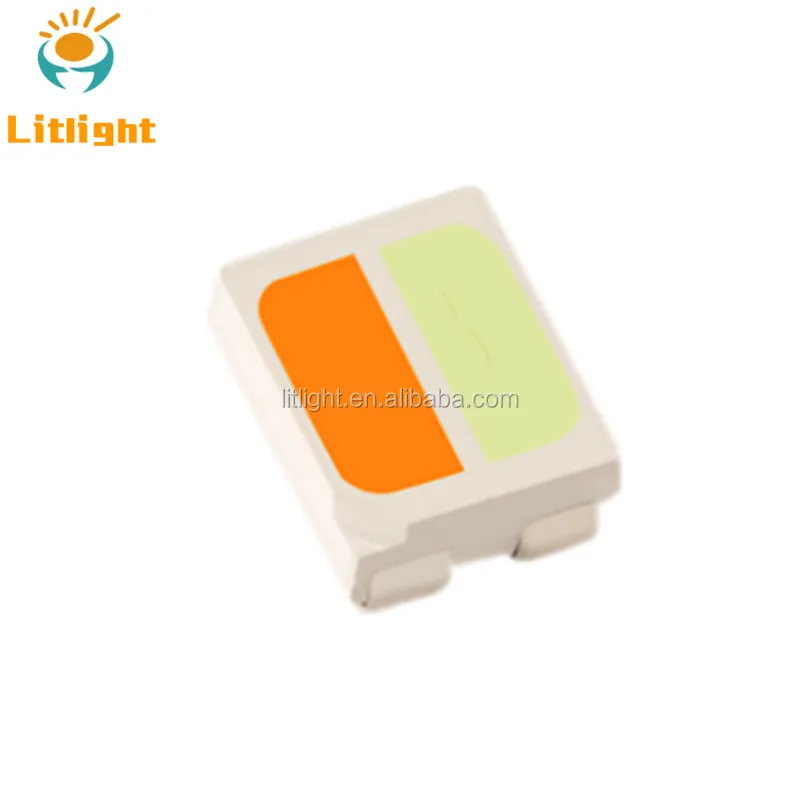 PLCC4 3528 Diode 0.06W Bi-Color SMD LED Chip - Litlight