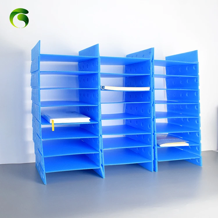 Green 2018 Pp Corrugated Plastic Partition - Buy Plastic Partition ...