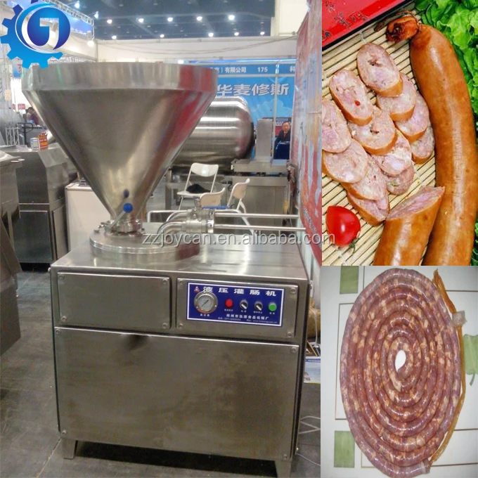 Industrial Chorizo Sausage Sealing Machine Sausage Casing Making ...