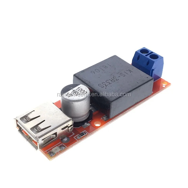 5V USB Output Converter - DC 7V-24V to 5V 3A Step-down Buck KIS3R33S Module