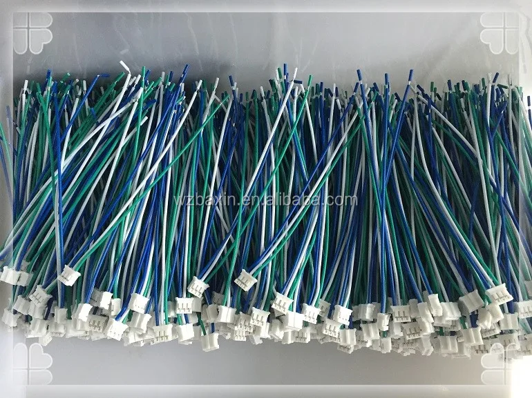 PH-3Y Customized Semi-Strip 3 Pin Connector Wire Harness