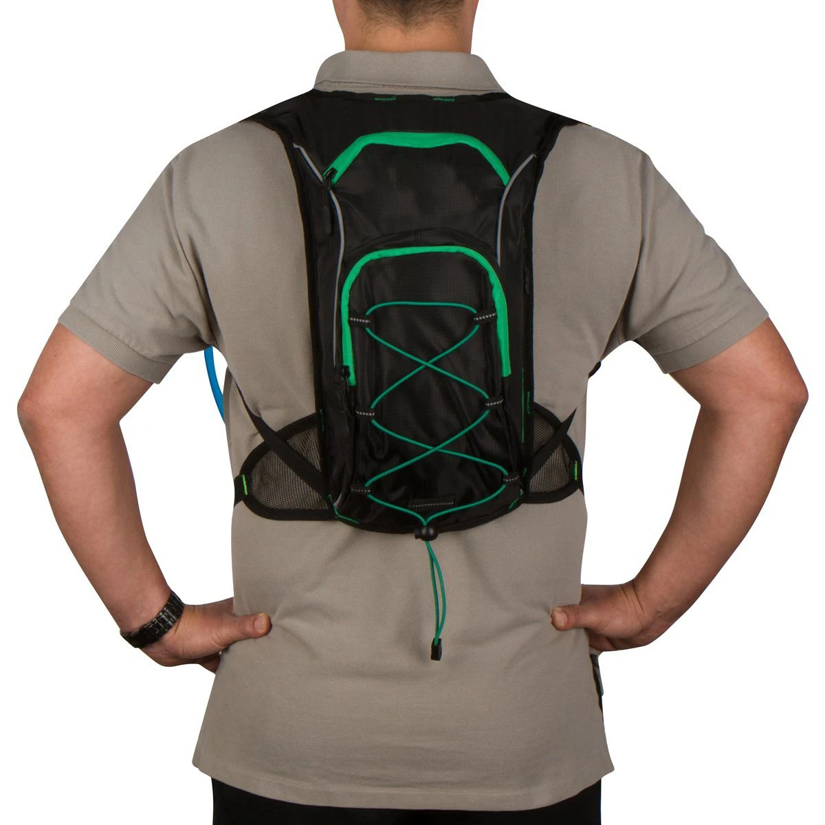 Rave Water Bag Hydration Pack Backpack Dispenser With 2l Water Bladder ...