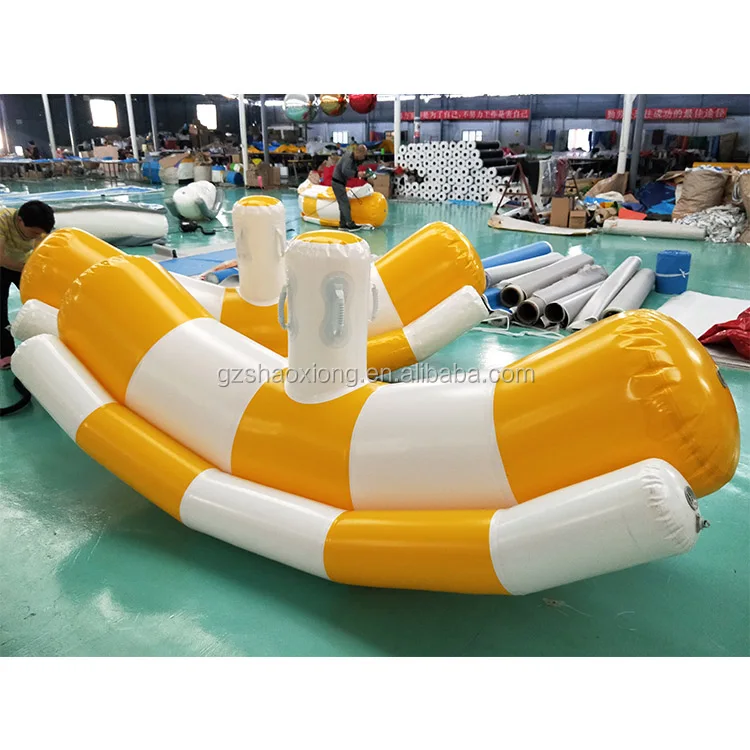 Floating Banana Seesaw - Inflatable Pool Fun for All Ages