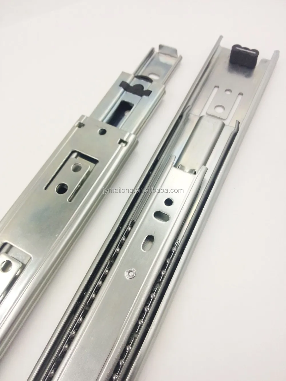 Hot Sale 3 Fold Ball Slide/drawer Channel Slides Rail With Ball Bearing ...