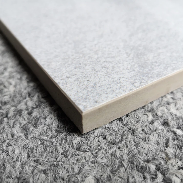 600x600mm Homogeneous Tiles - White Marble & Ceramic