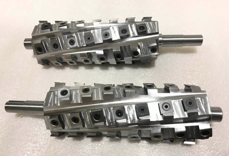 Spiral Cutter Head For Planer Woodworking Profile Planer Cutter Head ...