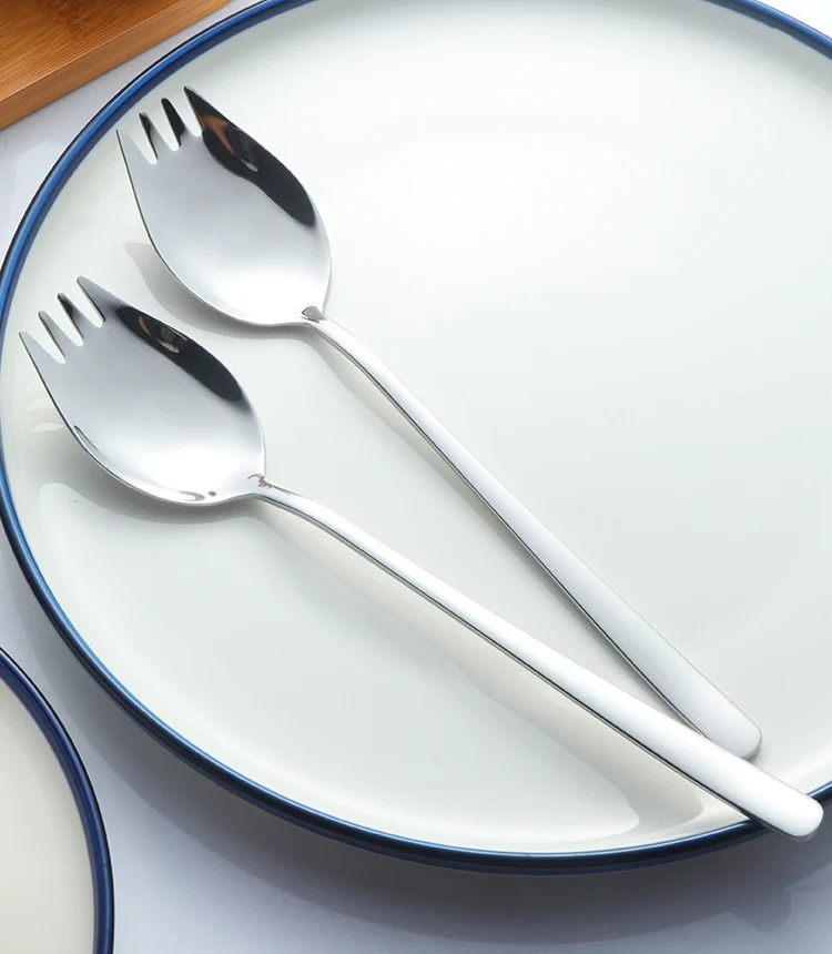 Stainless Steel Metal Spoon Fork For Camping - Buy Spoon Fork,Metal ...