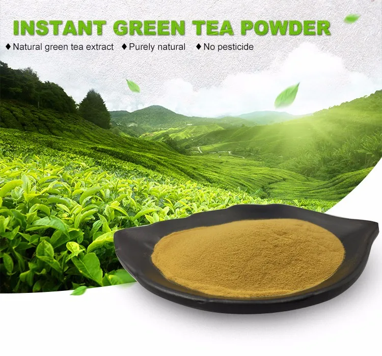 Manufacture Supply 100% Natural Instant Tea Powder Green Tea Matcha ...