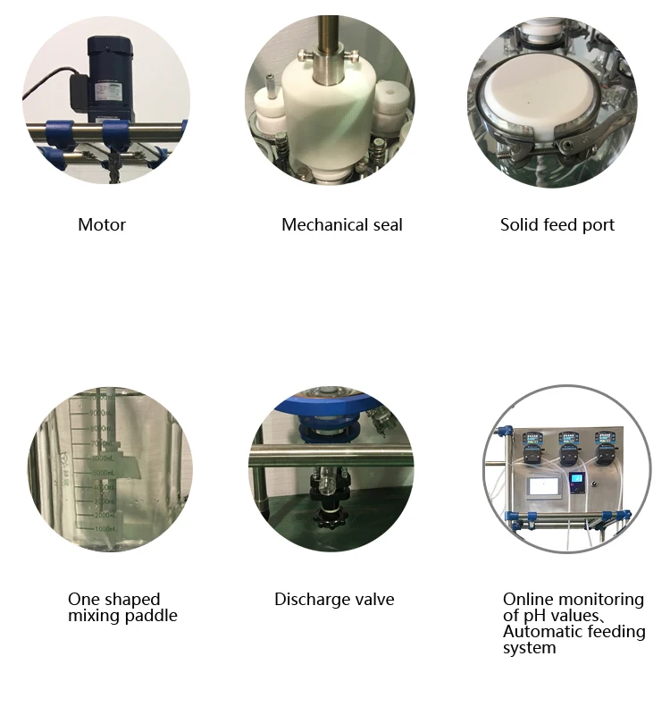 Customized Lithium Battery Reactor Automatic Precursor Lithium Battery ...