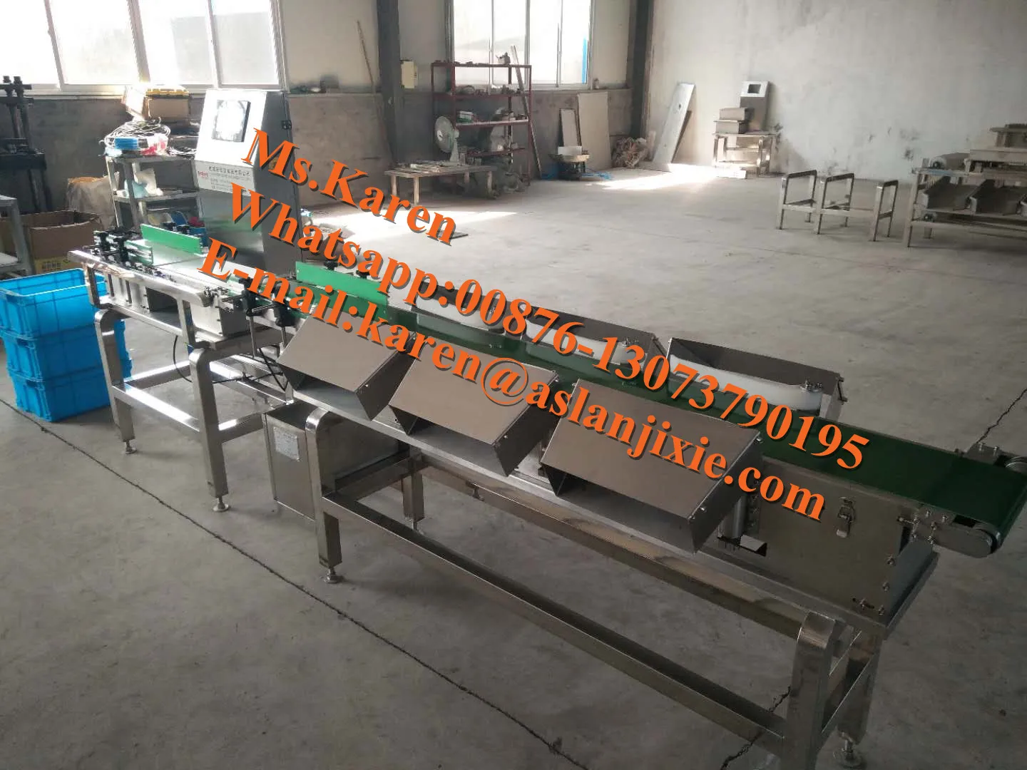 自动鱼类平地机/鲑鱼罗非鱼重量分级机/蛤蜊分选机 - Buy Fish Grader Machine,Salmon Tilapia Fish ...