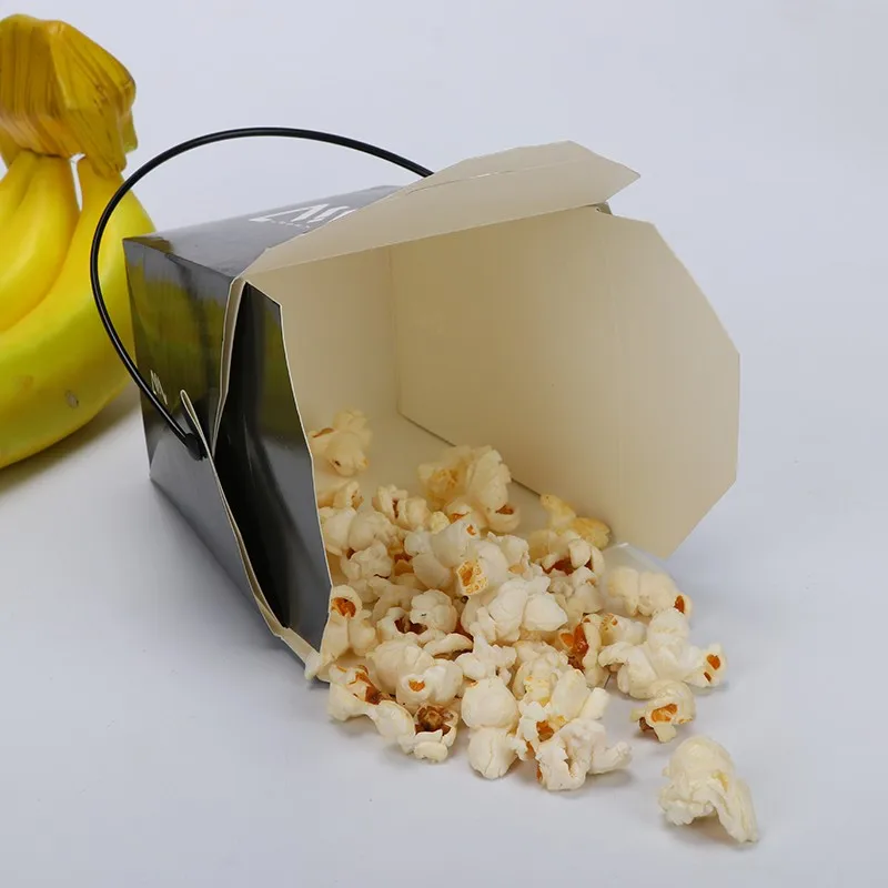 Eco Friendly Popcorn Packaging Cup Popcorn Box Buy Take Away Custom
