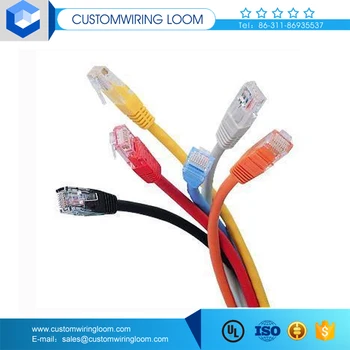 Rj6 Cable With Patch Cords - Buy Rj6 Cable,Amp Network Cable,Usb Rs232 ...