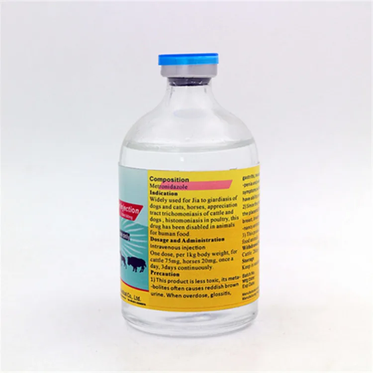 Metronidazole 0.5% Injection Vermifuge Parasite Anthelmintic Gmp ...