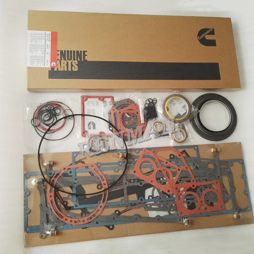 Cummins Qsk19 K19 Kta19 Lower Engine Gasket Set 4089391 4376512 3801007 ...