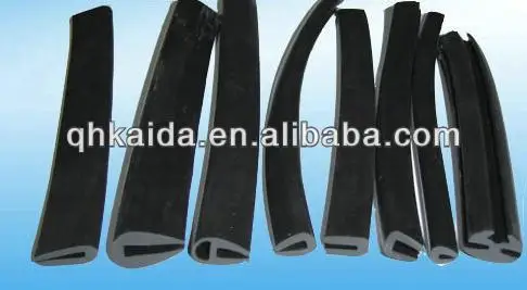 U Channel Rubber Sharp Edge Protection Strip for Metal