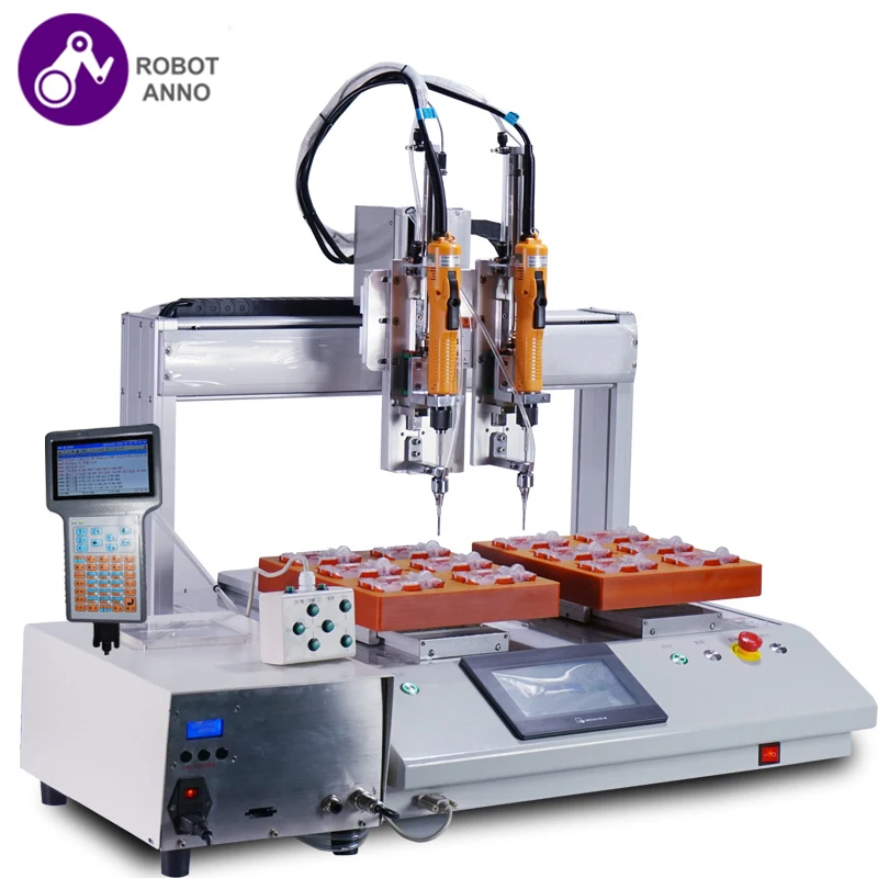 Anno Automatic Desktop Screw Machine 4-axis Touch Screen Screw Locking ...