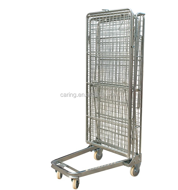 Supermarket Roll Cage Trolley - Heavy Duty & Versatile