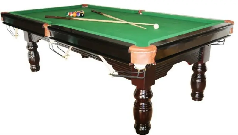 Luxury 12 Ft Snooker Table - Solid Wood & High Quality Slate